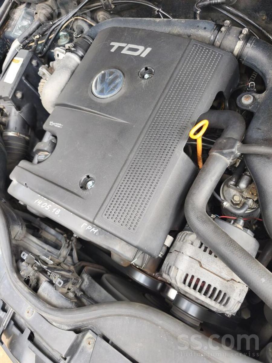 Zaļš Volkswagen Passat B5 1997 Daugavpils, ar dzinēja tilpumu 1.90 L un nobraukumu 448 tūkst. km par 1300 €, foto 9 vietnē AUTOMOTO.COM.LV