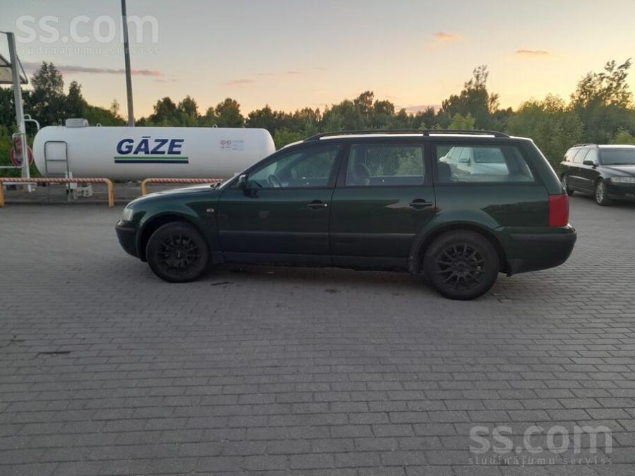 Green Volkswagen Passat B5 1998 in Preili, with an engine capacity of 1.90 L and mileage of 359 thousand km for 1200 €, photo 3 on AUTOMOTO.COM.LV