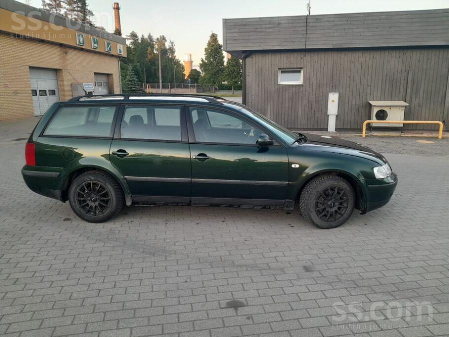 Green Volkswagen Passat B5 1998 in Preili, with an engine capacity of 1.90 L and mileage of 359 thousand km for 1200 €, photo 13 on AUTOMOTO.COM.LV