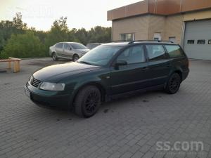 Green Volkswagen Passat B5 1998 in Preili, with an engine capacity of 1.90 L and mileage of 359 thousand km for 1000 €, photo  on AUTOMOTO.COM.LV