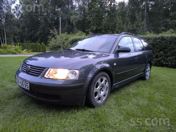 Green Volkswagen Passat B5 1999 in Jelgava, with an engine capacity of 1.90 L and mileage of 454 thousand km for 1700 €, photo 4 on AUTOMOTO.COM.LV