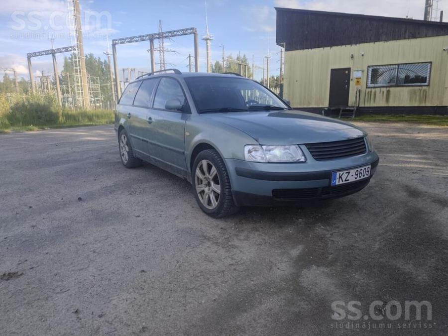 Zaļš Volkswagen Passat B5 1999 Madona, ar dzinēja tilpumu 1.90 L un nobraukumu 375 tūkst. km par 1000 €, foto 4 vietnē AUTOMOTO.COM.LV
