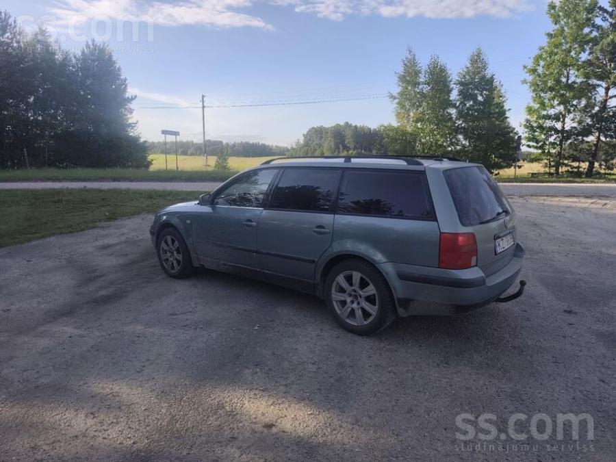 Zaļš Volkswagen Passat B5 1999 Madona, ar dzinēja tilpumu 1.90 L un nobraukumu 375 tūkst. km par 1000 €, foto 7 vietnē AUTOMOTO.COM.LV