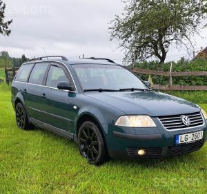 Zaļš Volkswagen Passat B5 2001 Rēzekne, ar dzinēja tilpumu 1.90 L un nobraukumu 400 tūkst. km par 400 €, foto 3 vietnē AUTOMOTO.COM.LV