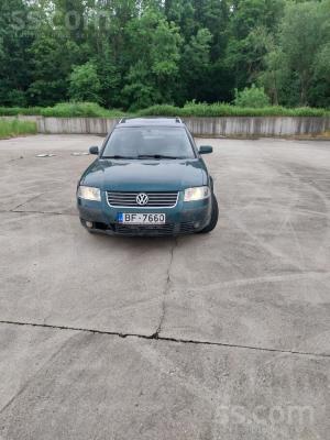 Zaļš Volkswagen Passat B5 2001 Dobele, ar dzinēja tilpumu 1.90 L un nobraukumu 370 tūkst. km par 1550 €, foto  vietnē AUTOMOTO.COM.LV