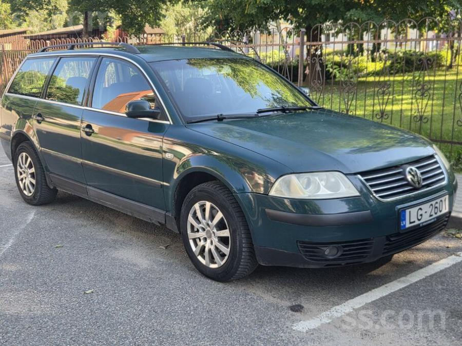 Zaļš Volkswagen Passat B5 2001 Rēzekne, ar dzinēja tilpumu 1.90 L un nobraukumu 410 tūkst. km par 1100 €, foto 1 vietnē AUTOMOTO.COM.LV