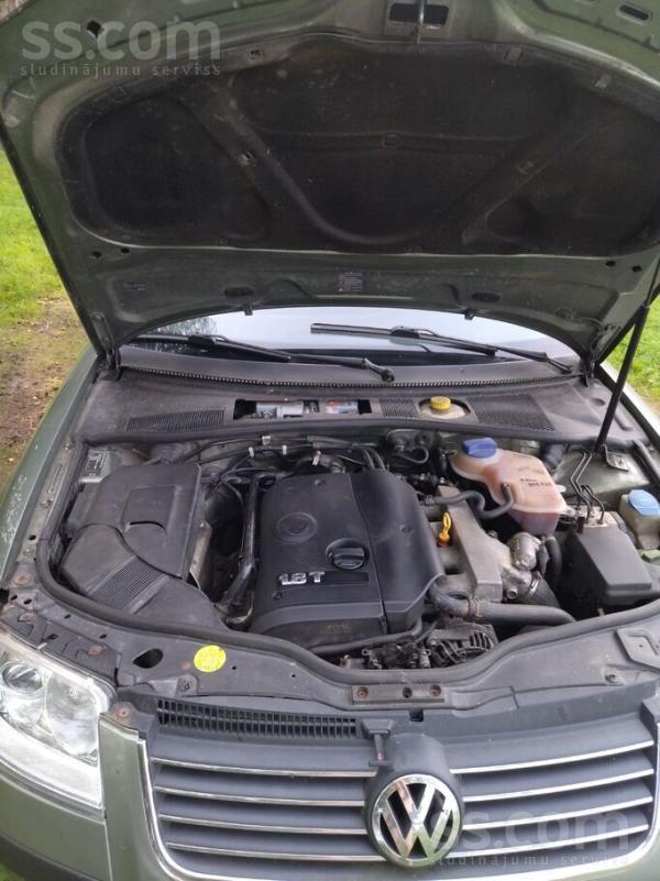 Zaļš Volkswagen Passat B5 2001 Valmiera, ar dzinēja tilpumu 1.80 L un nobraukumu 408 tūkst. km par 1100 €, foto 2 vietnē AUTOMOTO.COM.LV