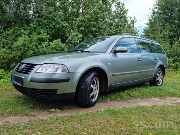 Green Volkswagen Passat B5 2002 in Riga, with an engine capacity of 1.90 L and mileage of 331 thousand km for 1700 €, photo 2 on AUTOMOTO.COM.LV