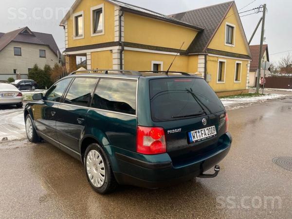 Zaļš Volkswagen Passat B5 2002 Daugavpils, ar dzinēja tilpumu 1.90 L un nobraukumu 0 tūkst. km par 2450 €, foto 3 vietnē AUTOMOTO.COM.LV