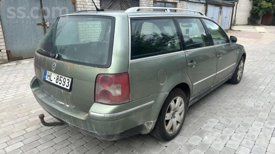 Зеленый Фольксваген Пассат Б5 2002 в Рига, объемом двигателя 1.90 л и пробегом 395 тыс. км за 750 €, фото 5 на AUTOMOTO.COM.LV