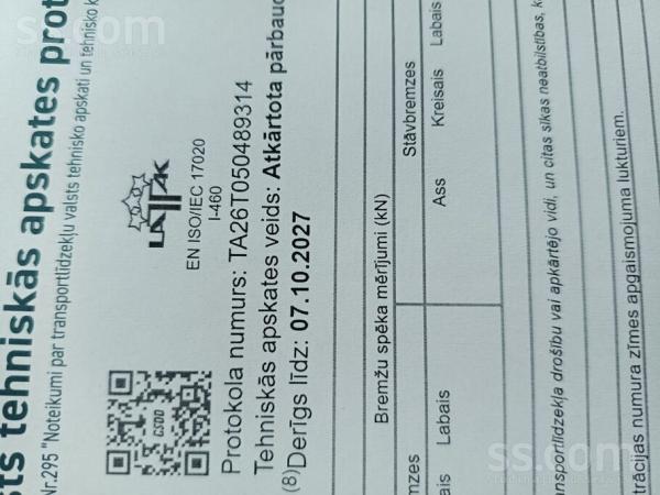 Зеленый Фольксваген Пассат Б5 2002 в Талси, объемом двигателя 1.90 л и пробегом 367 тыс. км за 1090 €, фото 6 на AUTOMOTO.COM.LV
