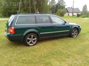 Zaļš Volkswagen Passat B5 2003 Rēzekne, ar dzinēja tilpumu 1.90 L un nobraukumu 291 tūkst. km par 2450 €, foto 2 vietnē AUTOMOTO.COM.LV