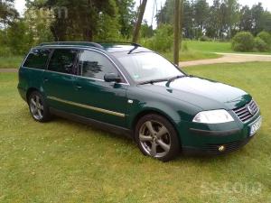 Zaļš Volkswagen Passat B5 2003 Rēzekne, ar dzinēja tilpumu 1.90 L un nobraukumu 291 tūkst. km par 2450 €, foto 3 vietnē AUTOMOTO.COM.LV