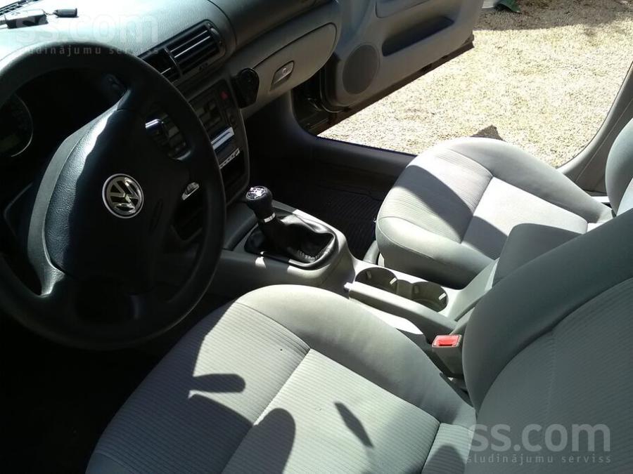 Zaļš Volkswagen Passat B5 2003 Rēzekne, ar dzinēja tilpumu 1.90 L un nobraukumu 291 tūkst. km par 2450 €, foto 5 vietnē AUTOMOTO.COM.LV