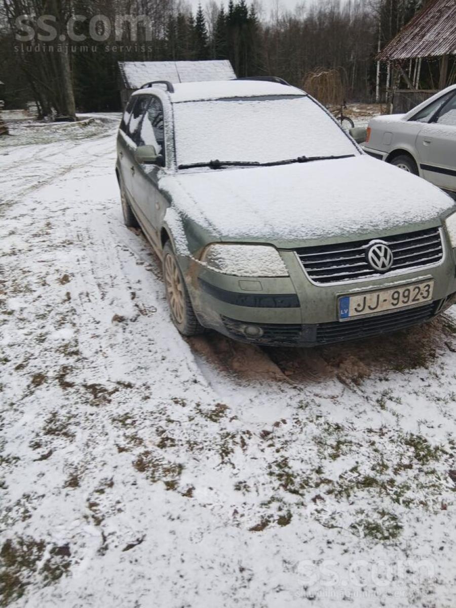 Zaļš Volkswagen Passat B5 2003 Aizkraukle, ar dzinēja tilpumu 1.90 L un nobraukumu 492 tūkst. km par 1200 €, foto 3 vietnē AUTOMOTO.COM.LV