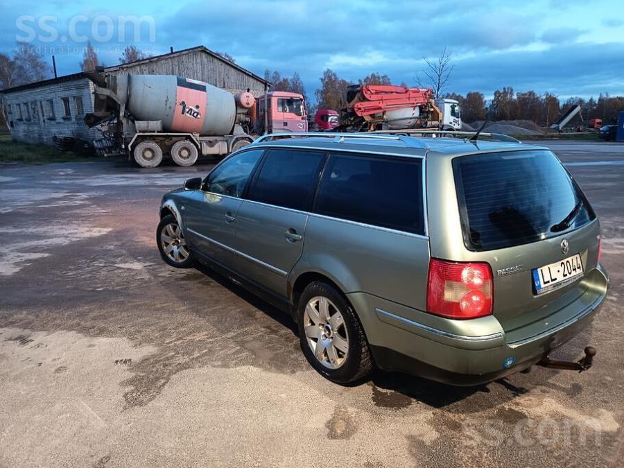 Zaļš Volkswagen Passat B5 2003 Tukums, ar dzinēja tilpumu 1.90 L un nobraukumu 410 tūkst. km par 1050 €, foto 3 vietnē AUTOMOTO.COM.LV