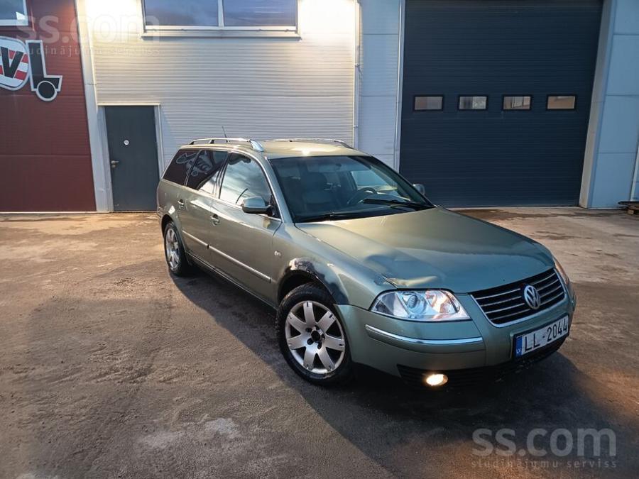 Zaļš Volkswagen Passat B5 2003 Tukums, ar dzinēja tilpumu 1.90 L un nobraukumu 410 tūkst. km par 1050 €, foto 5 vietnē AUTOMOTO.COM.LV