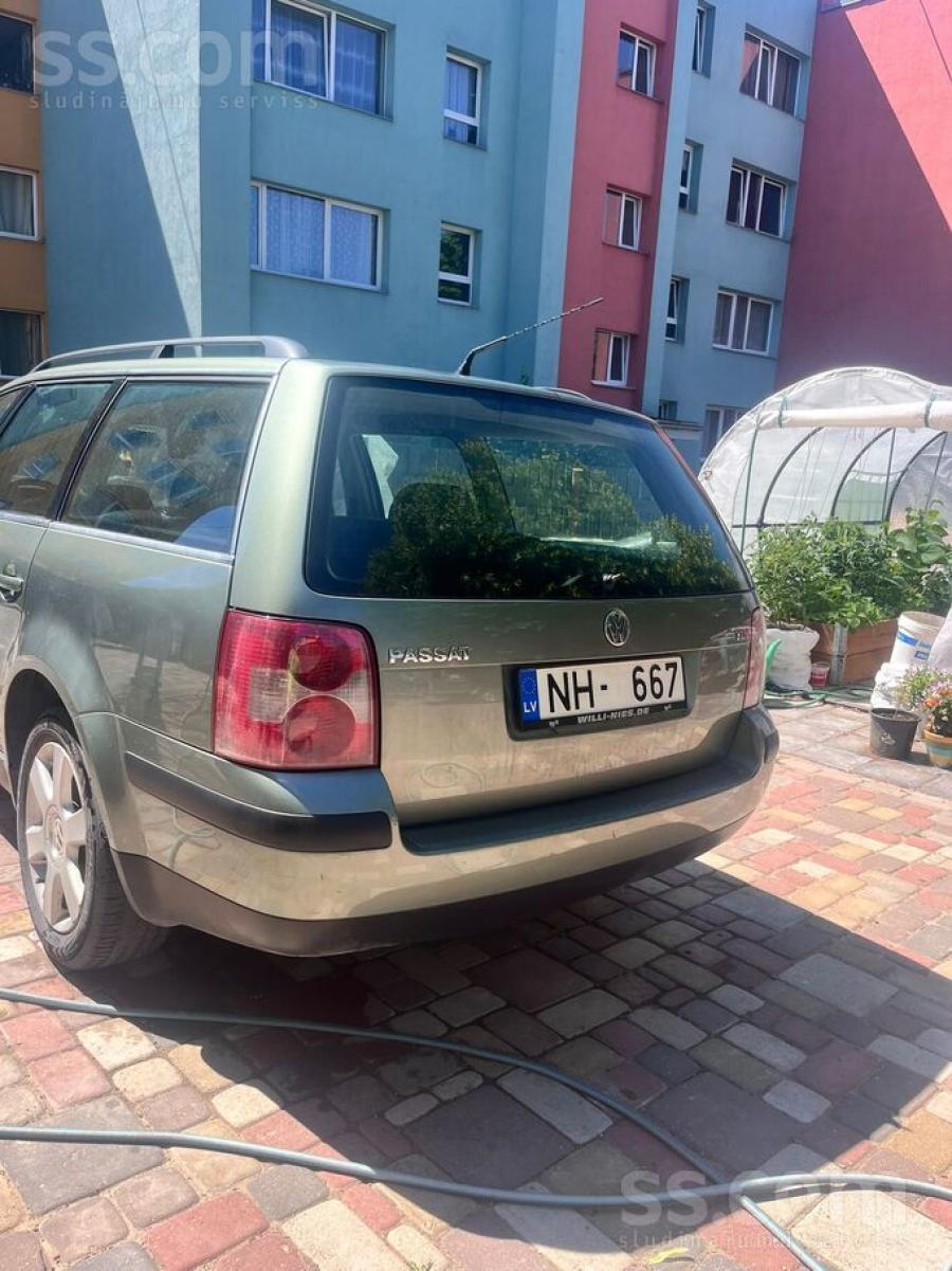 Zaļš Volkswagen Passat B5 2003 Limbaži, ar dzinēja tilpumu 1.90 L un nobraukumu 331 tūkst. km par 3495 €, foto 4 vietnē AUTOMOTO.COM.LV
