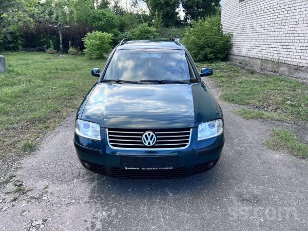 Zaļš Volkswagen Passat B5 2003 Daugavpils, ar dzinēja tilpumu 1.90 L un nobraukumu 281 tūkst. km par 2249 €, foto 7 vietnē AUTOMOTO.COM.LV
