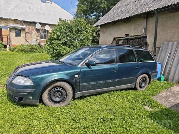 Зеленый Фольксваген Пассат Б5 2003 в Добеле, объемом двигателя 1.90 л и пробегом 430 тыс. км за 750 €, фото 1 на AUTOMOTO.COM.LV