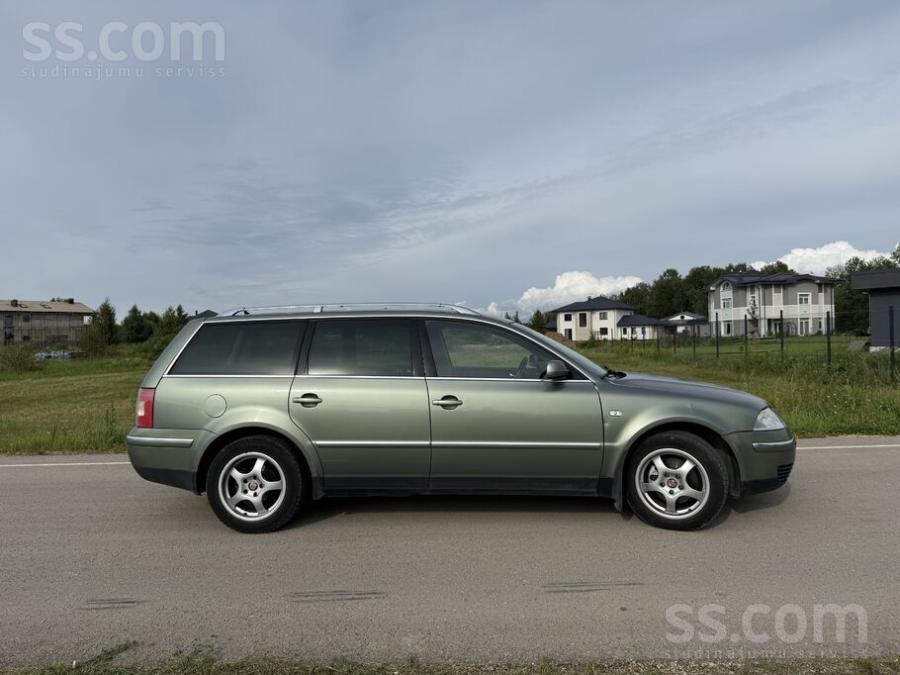 Green Volkswagen Passat B5 2003 in Riga, with an engine capacity of 1.80 L and mileage of 220 thousand km for 2500 €, photo 4 on AUTOMOTO.COM.LV