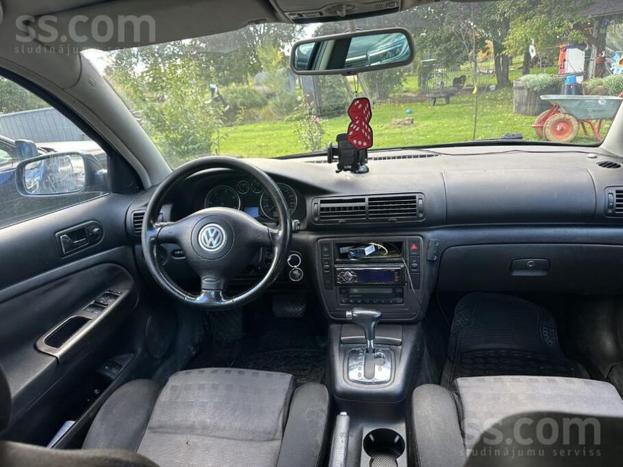 Green Volkswagen Passat B5 2003 in Dobele, with an engine capacity of 1.90 L and mileage of 312 thousand km for 1300 €, photo 5 on AUTOMOTO.COM.LV