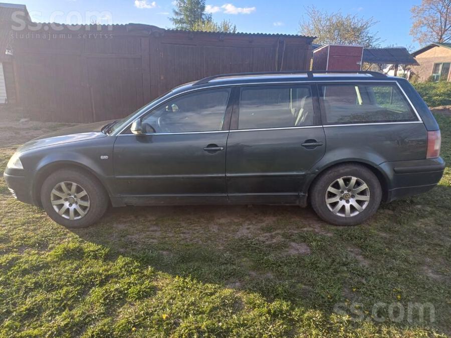 Zaļš Volkswagen Passat B5 2004 Daugavpils, ar dzinēja tilpumu 1.90 L un nobraukumu 355 tūkst. km par 1150 €, foto 3 vietnē AUTOMOTO.COM.LV