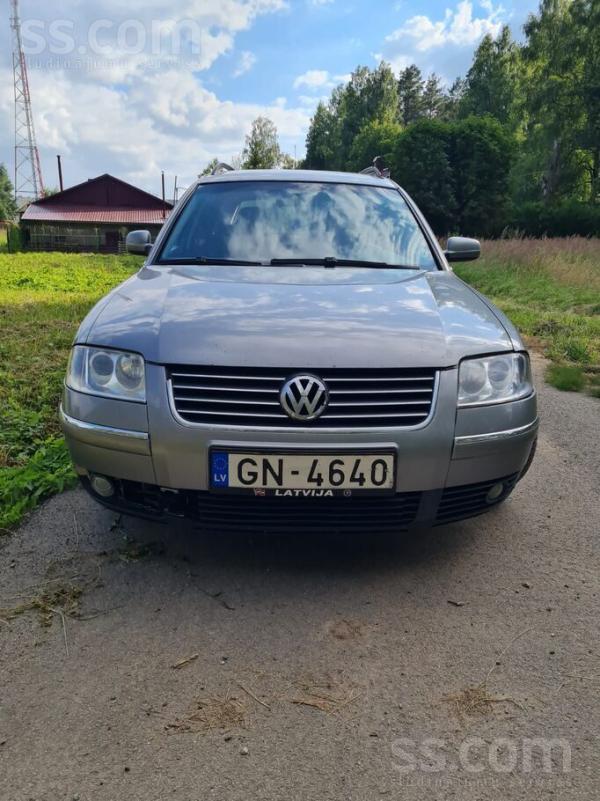 Grey Volkswagen Passat B5 2002 in Jelgava, with an engine capacity of 1.90 L and mileage of 450 thousand km for 750 €, photo 2 on AUTOMOTO.COM.LV