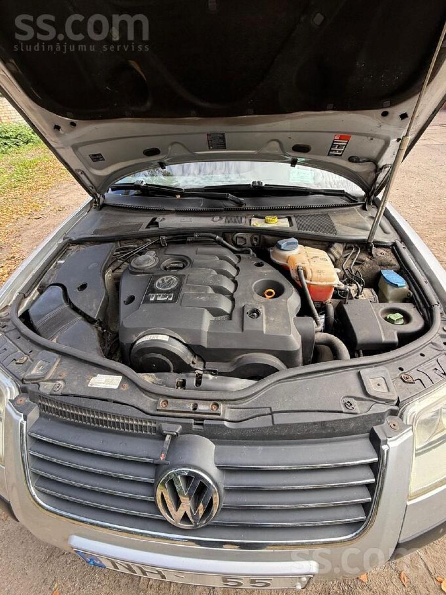 Pelēks Volkswagen Passat B5 2004 Liepāja, ar dzinēja tilpumu 1.90 L un nobraukumu 301 tūkst. km par 870 €, foto 6 vietnē AUTOMOTO.COM.LV