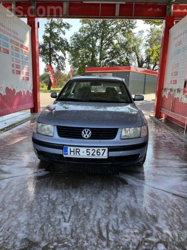 Grey Volkswagen Passat B5 1997 in Riga, with an engine capacity of 1.80 L and mileage of 0 thousand km for 850 €, photo 1 on AUTOMOTO.COM.LV