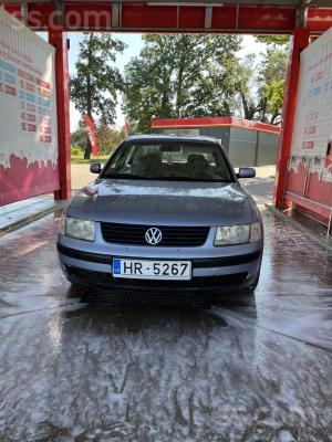 Grey Volkswagen Passat B5 1997 in Riga, with an engine capacity of 1.80 L and mileage of 0 thousand km for 850 €, photo 1 on AUTOMOTO.COM.LV