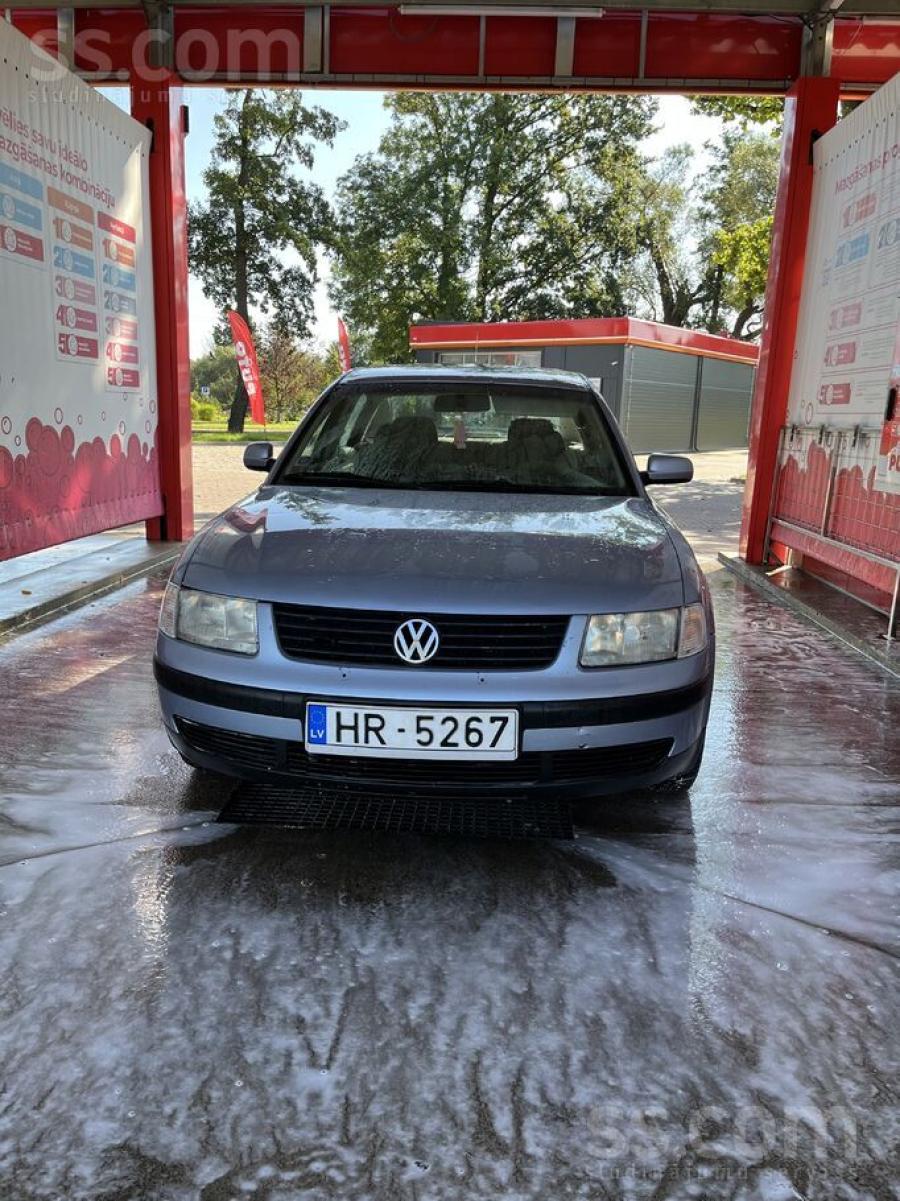 Grey Volkswagen Passat B5 1997 in Riga, with an engine capacity of 1.80 L and mileage of 0 thousand km for 850 €, photo 1 on AUTOMOTO.COM.LV