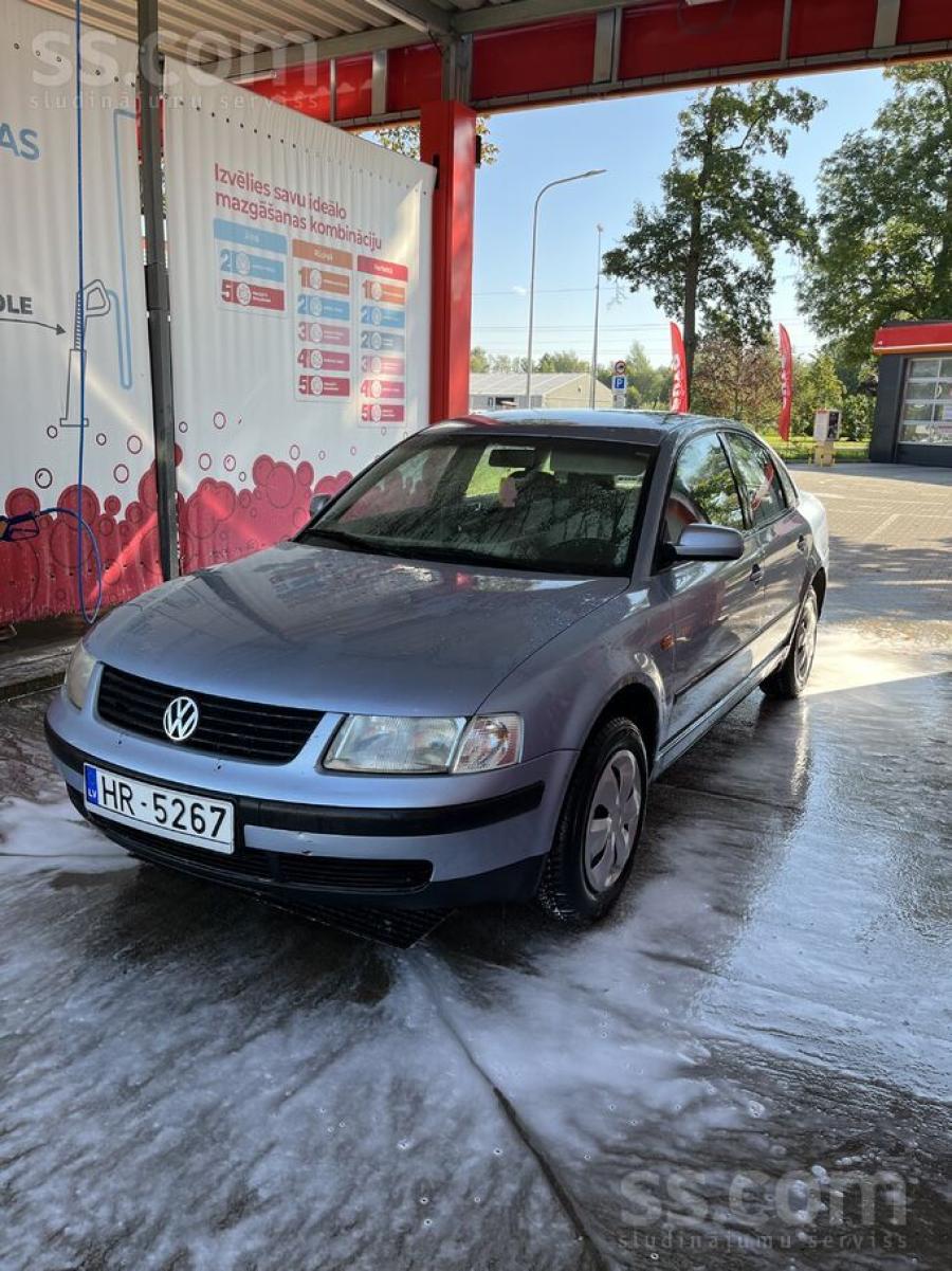 Grey Volkswagen Passat B5 1997 in Riga, with an engine capacity of 1.80 L and mileage of 0 thousand km for 850 €, photo 3 on AUTOMOTO.COM.LV