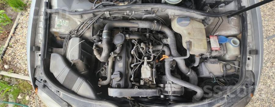 Grey Volkswagen Passat B5 1997 in Ogre, with an engine capacity of 1.90 L and mileage of 349 thousand km for 700 €, photo 7 on AUTOMOTO.COM.LV