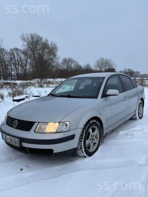Grey Volkswagen Passat B5 1998 in Riga, with an engine capacity of 1.90 L and mileage of 462 thousand km for 1300 €, photo  on AUTOMOTO.COM.LV