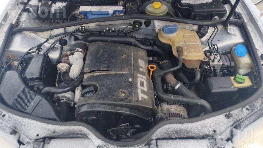 Grey Volkswagen Passat B5 1998 in Tukums, with an engine capacity of 1.90 L and mileage of 672 thousand km for 600 €, photo 9 on AUTOMOTO.COM.LV
