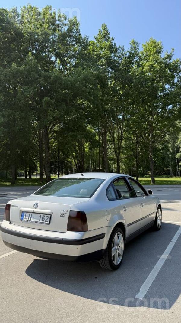 Grey Volkswagen Passat B5 1999 in Aluksne, with an engine capacity of 1.90 L and mileage of 391 thousand km for 3500 €, photo 7 on AUTOMOTO.COM.LV
