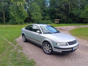 Pelēks Volkswagen Passat B5 1999 Kuldīga, ar dzinēja tilpumu 1.90 L un nobraukumu 331 tūkst. km par 1350 €, foto  vietnē AUTOMOTO.COM.LV