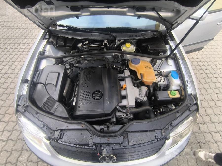 Grey Volkswagen Passat B5 2000 in Riga, with an engine capacity of 1.80 L and mileage of 0 thousand km for 1190 €, photo 8 on AUTOMOTO.COM.LV
