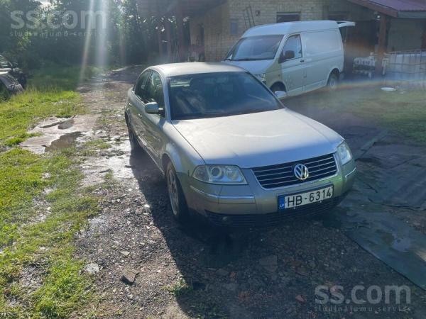 Grey Volkswagen Passat B5 2001 in Jelgava, with an engine capacity of 1.80 L and mileage of 360 thousand km for 850 €, photo 2 on AUTOMOTO.COM.LV