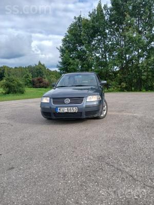 Grey Volkswagen Passat B5 2001 in Cesis, with an engine capacity of 1.90 L and mileage of 395 thousand km for 1350 €, photo  on AUTOMOTO.COM.LV