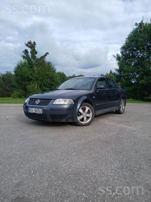 Grey Volkswagen Passat B5 2001 in Cesis, with an engine capacity of 1.90 L and mileage of 395 thousand km for 1350 €, photo 3 on AUTOMOTO.COM.LV