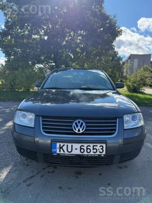 Grey Volkswagen Passat B5 2001 in Valmiera, with an engine capacity of 1.90 L and mileage of 0 thousand km for 1480 €, photo 3 on AUTOMOTO.COM.LV