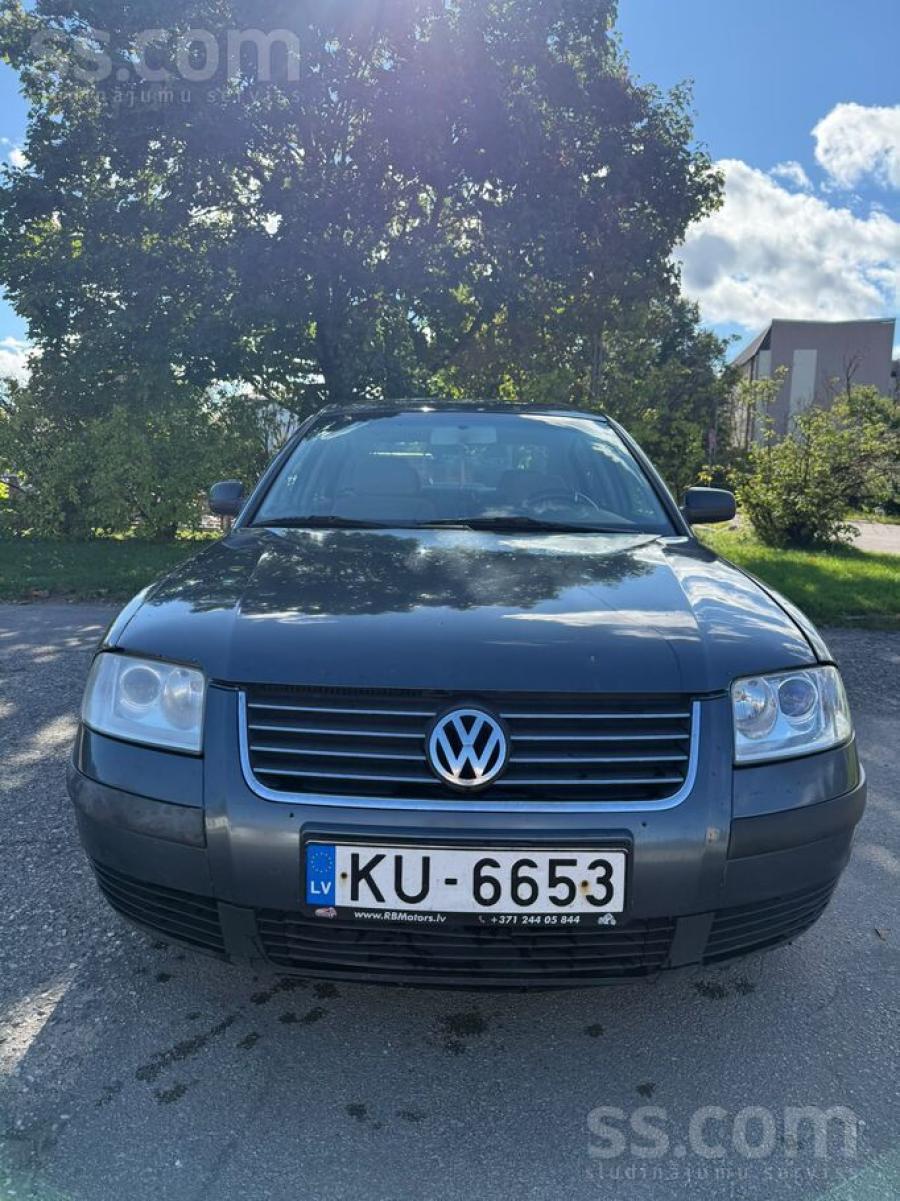 Grey Volkswagen Passat B5 2001 in Valmiera, with an engine capacity of 1.90 L and mileage of 0 thousand km for 1480 €, photo 3 on AUTOMOTO.COM.LV
