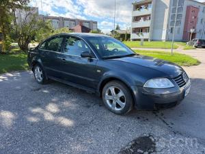 Grey Volkswagen Passat B5 2001 in Valmiera, with an engine capacity of 1.90 L and mileage of 0 thousand km for 1480 €, photo 4 on AUTOMOTO.COM.LV