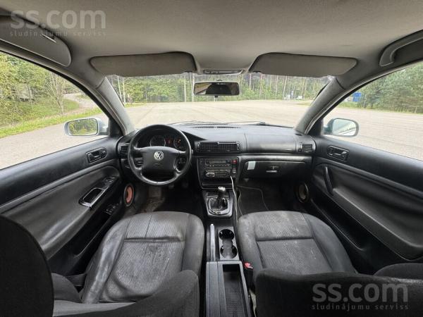 Pelēks Volkswagen Passat B5 2001 Madona, ar dzinēja tilpumu 1.90 L un nobraukumu 358 tūkst. km par 1200 €, foto 7 vietnē AUTOMOTO.COM.LV