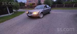 Grey Volkswagen Passat B5 2002 in Riga, with an engine capacity of 1.90 L and mileage of 266 thousand km for 550 €, photo 1 on AUTOMOTO.COM.LV