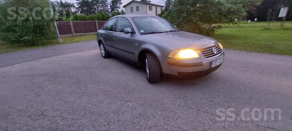 Grey Volkswagen Passat B5 2002 in Riga, with an engine capacity of 1.90 L and mileage of 266 thousand km for 550 €, photo 2 on AUTOMOTO.COM.LV