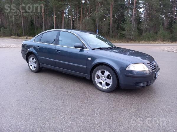 Pelēks Volkswagen Passat B5 2002 Rīga, ar dzinēja tilpumu 1.90 L un nobraukumu 414 tūkst. km par 1690 €, foto 1 vietnē AUTOMOTO.COM.LV