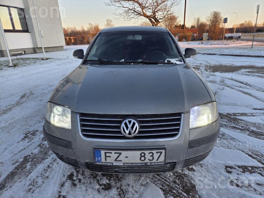 Pelēks Volkswagen Passat B5 2002 Valmiera, ar dzinēja tilpumu 1.90 L un nobraukumu 0 tūkst. km par 1590 €, foto 3 vietnē AUTOMOTO.COM.LV